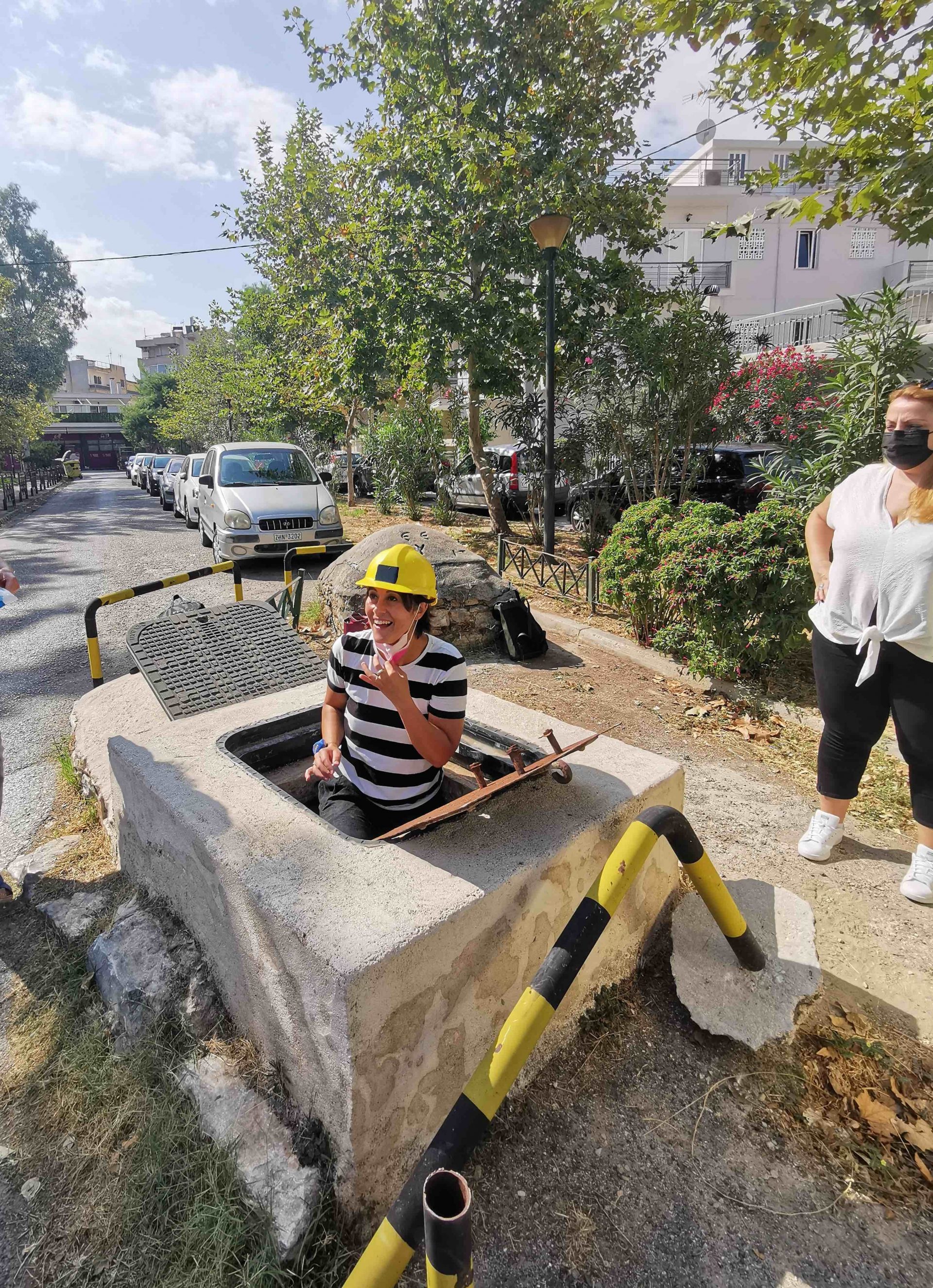 Επίσκεψη της ειδικής συνεργάτριας του UIA στο Χαλάνδρι - Cultural Hidrant